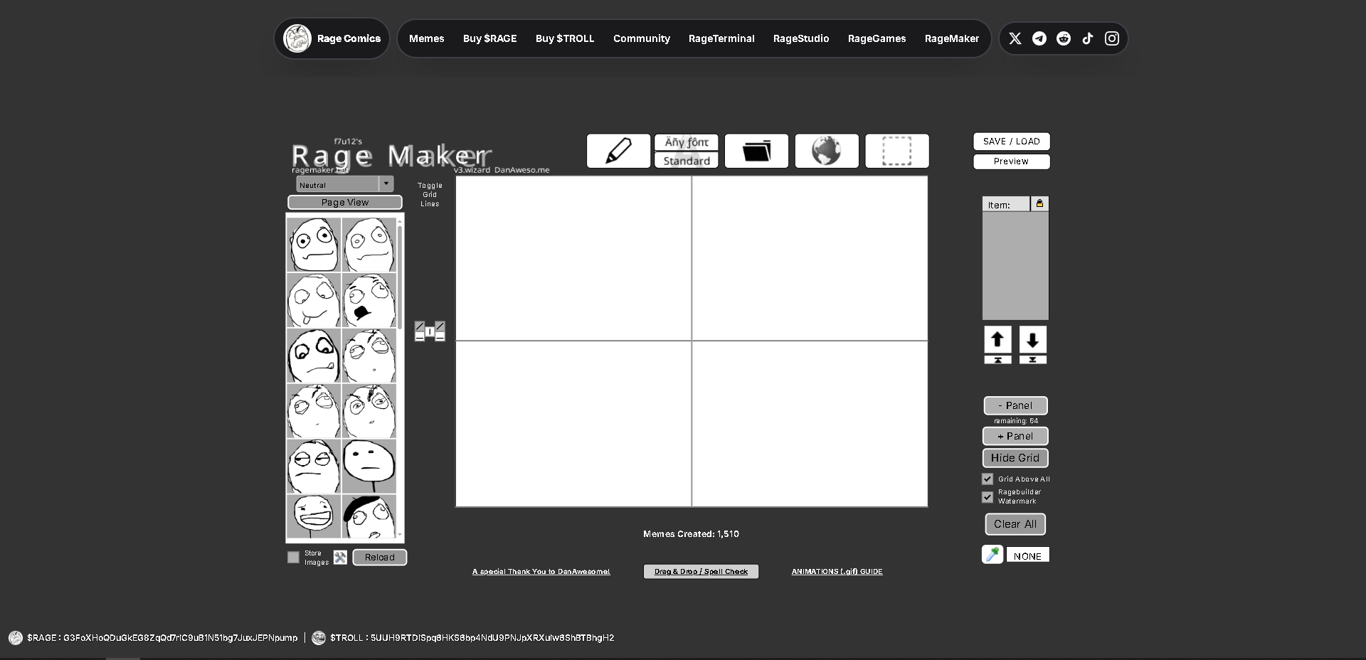 RageMaker — Rage Comic Maker | Create Rage Comics, Trollface & Rage Guy ...